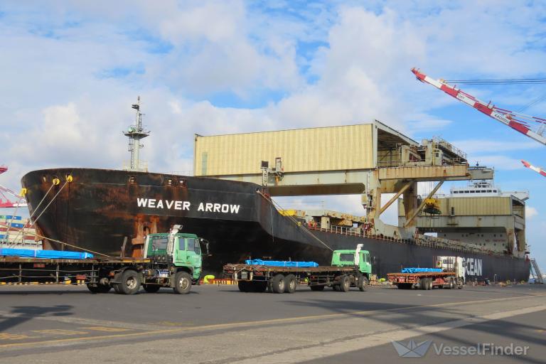 WEAVER ARROW, General Cargo Ship - Details and current position - IMO ...