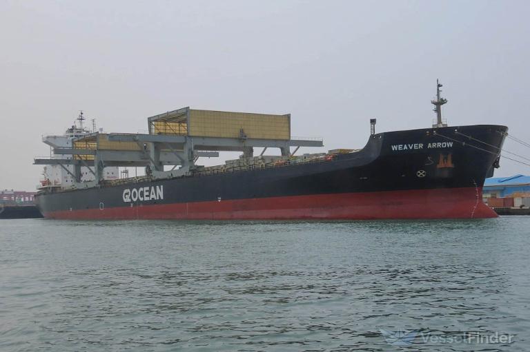WEAVER ARROW, General Cargo Ship - Details and current position - IMO ...
