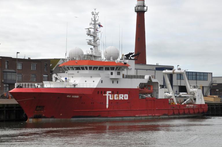 FUGRO DISCOVERY, Research Vessel - Details and current position - IMO ...