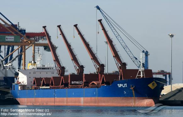 SPLIT, Bulk Carrier - Scheepsdetails en huidige positie - IMO 9154505 ...