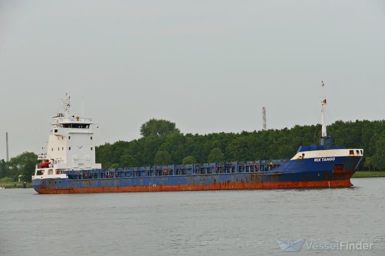 RIX TANGO, General Cargo Ship - Details and current position - IMO ...