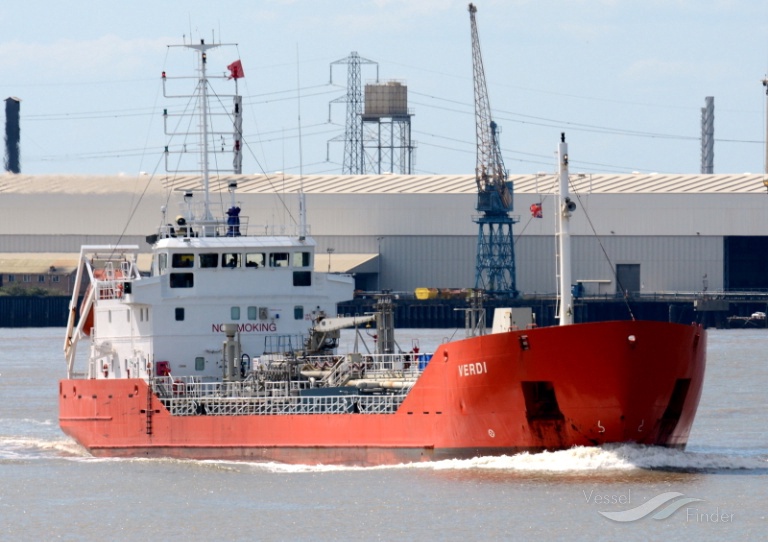 VERDI, Chemical/Oil Products Tanker - Details and current position ...