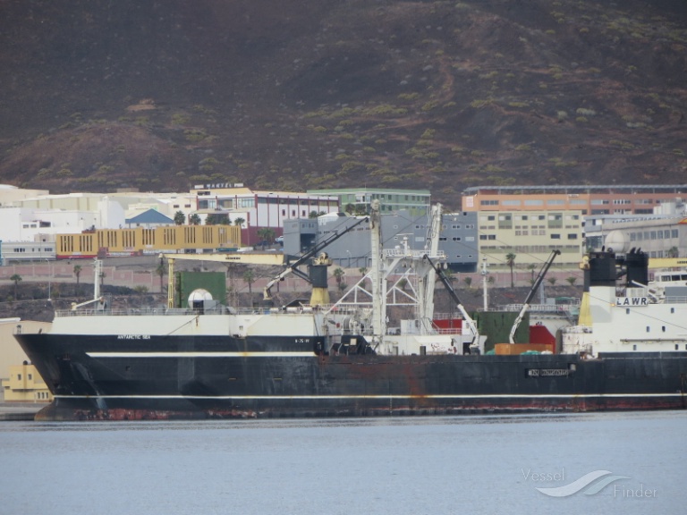 ANTARCTIC SEA, Fish Factory Ship - Details and current position - IMO ...