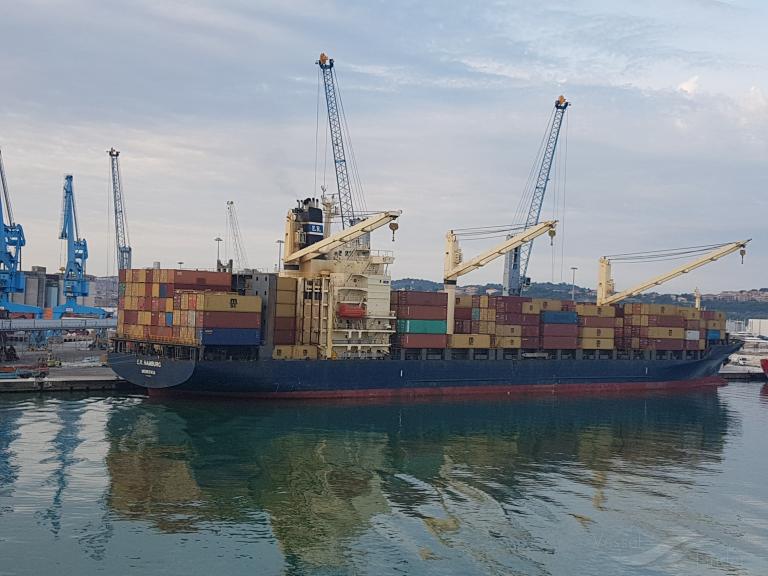 SUN 1, Container Ship - Details and current position - IMO 9160425 ...