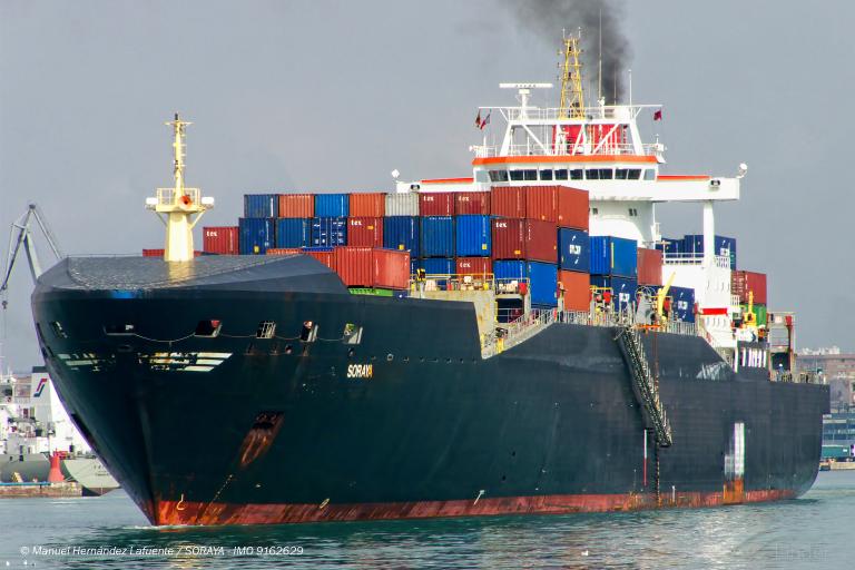 ORA, Container Ship - Details and current position - IMO 9162629 ...
