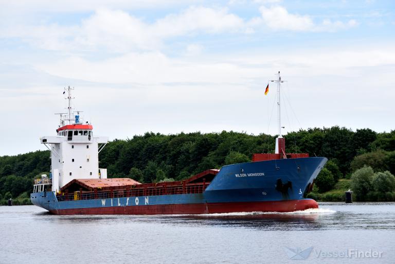 WILSON MONSOON, General Cargo Ship - Details and current position - IMO ...