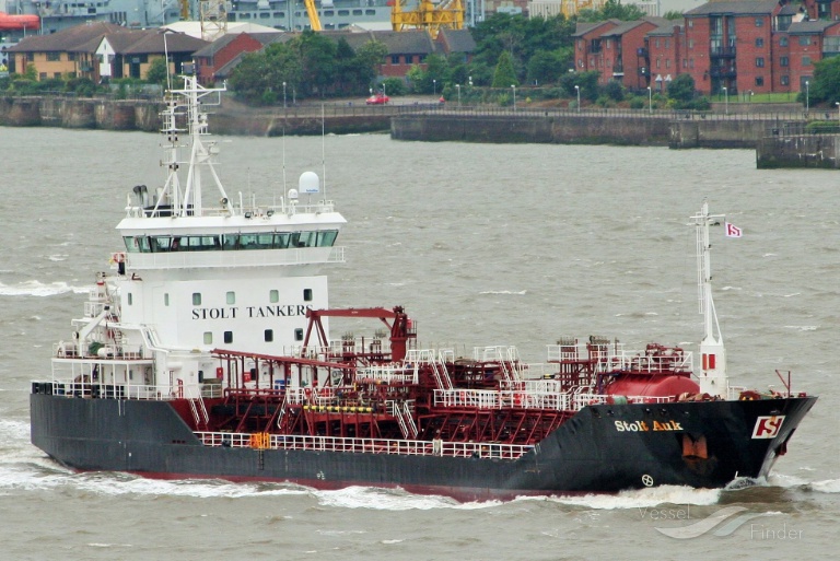 STOLT AUK, Chemical/Oil Products Tanker - Detalles del buque y posición ...