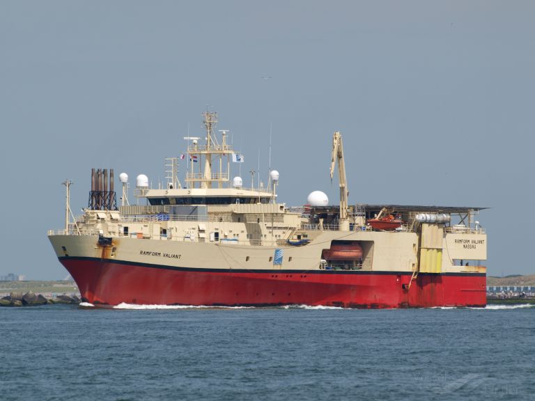 RAMFORM VALIANT, Research Vessel - Details and current position - IMO ...