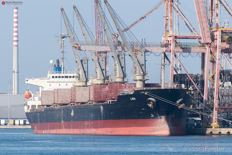 LINA, Bulk Carrier - Details and current position - IMO 9166211 ...