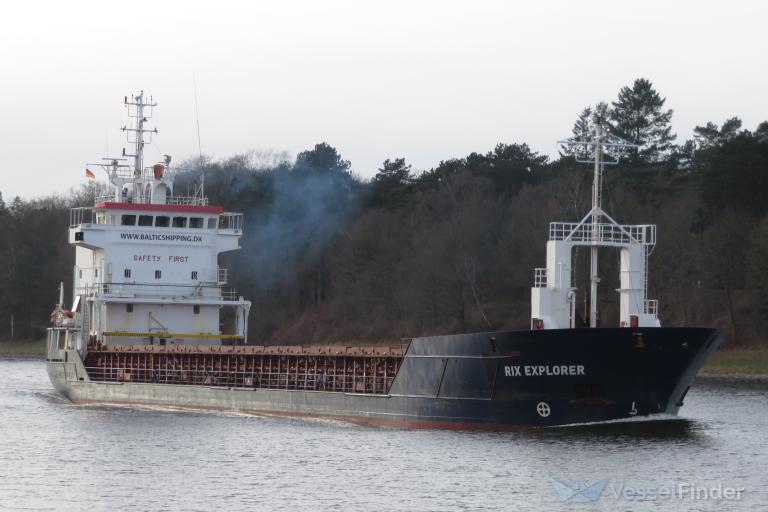 RIX EXPLORER, General Cargo Ship - Details and current position - IMO ...