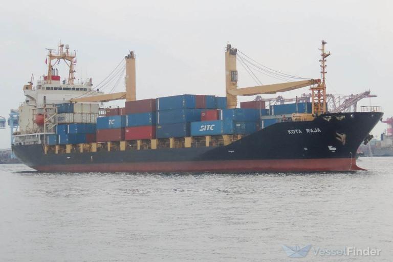 KOTA RAJA, Container Ship - Details and current position - IMO 9167423 ...
