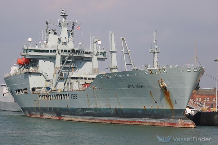 RFA WAVE KNIGHT, Vessel (function unknown) - Schiffsdaten und aktuelle ...