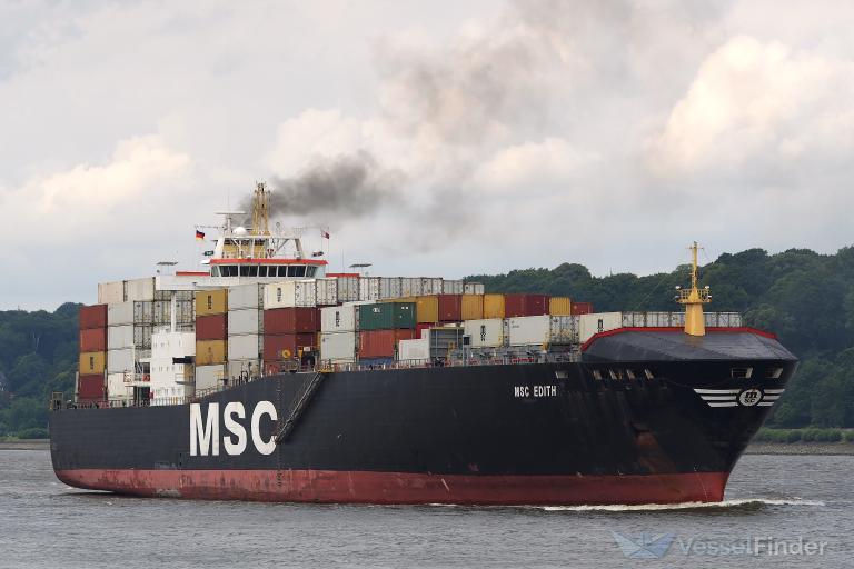 MSC EDITH II, Container Ship - Details and current position - IMO ...