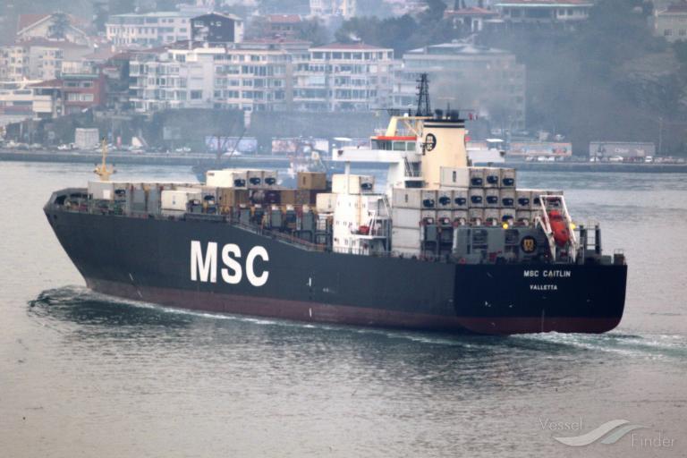 MSC CAITLIN, Container Ship - Schiffsdaten und aktuelle Position - IMO ...