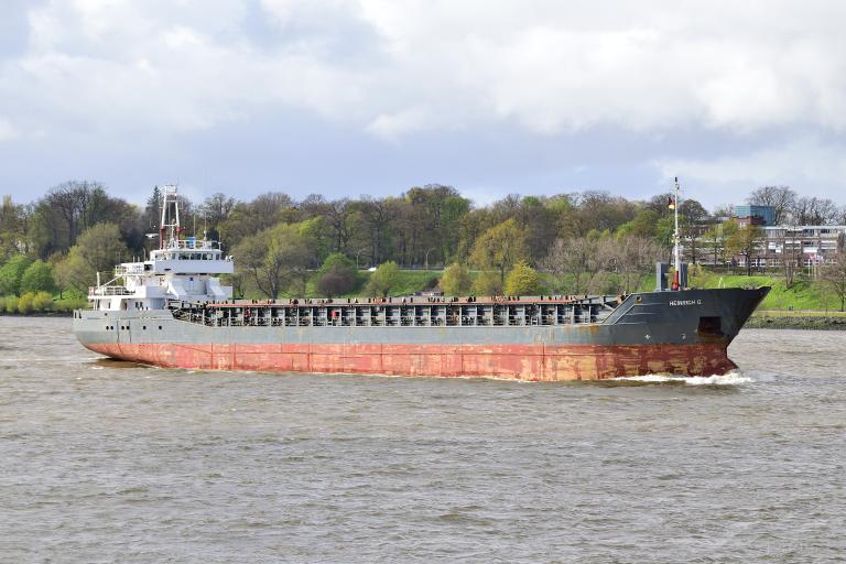 C.ENDEAVOUR, General Cargo Ship - Details and current position - IMO ...