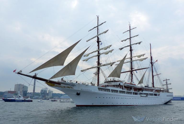SEA CLOUD II, Passenger (Cruise) Ship - Details and current position ...