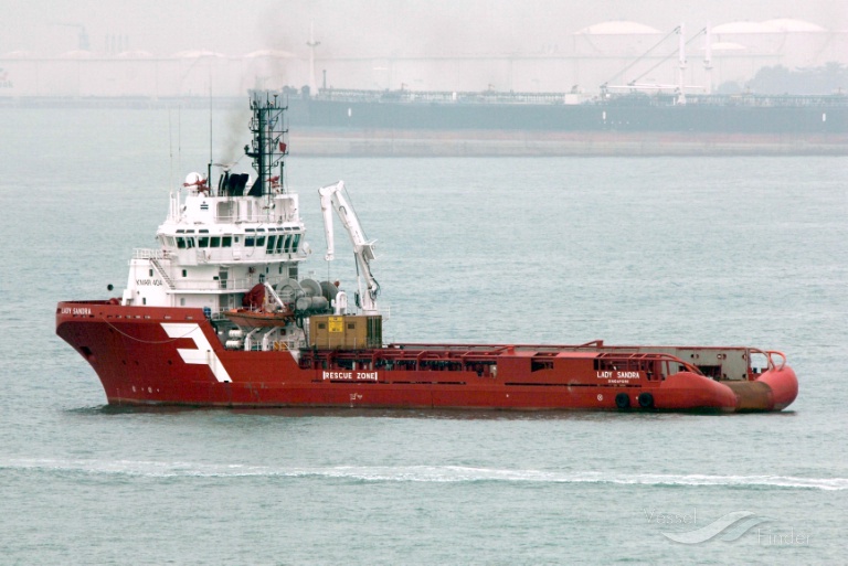 LADY SANDRA, Offshore Tug/Supply Ship - Detalles del buque y posición ...