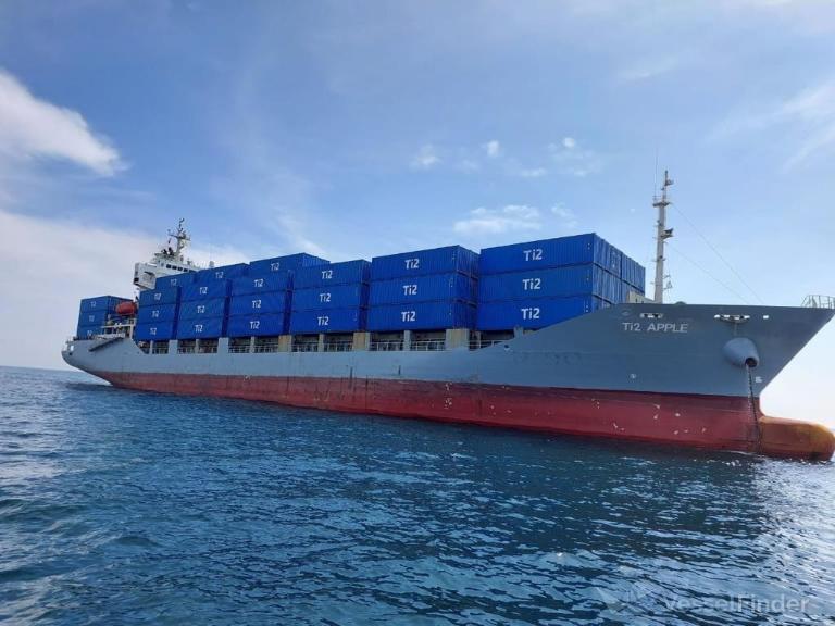 TI2 APPLE, Container Ship - Details and current position - IMO 9172595 ...