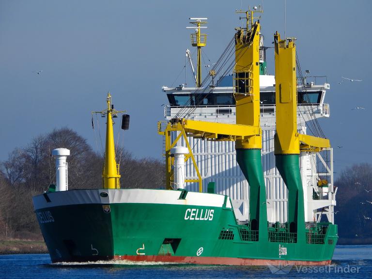 CELLUS, General Cargo Ship - Details and current position - IMO 9173317 ...