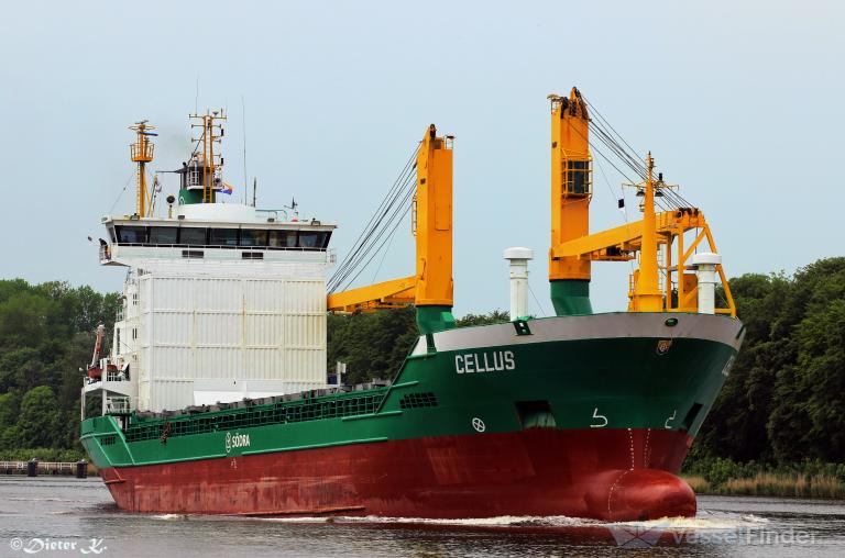 CELLUS, General Cargo Ship - Details and current position - IMO 9173317 ...