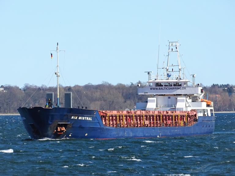 RIX MISTRAL, General Cargo Ship - Details and current position - IMO ...