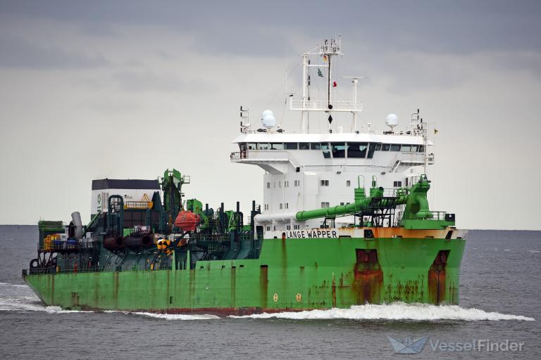 LANGE WAPPER, Hopper Dredger - Details and current position - IMO ...