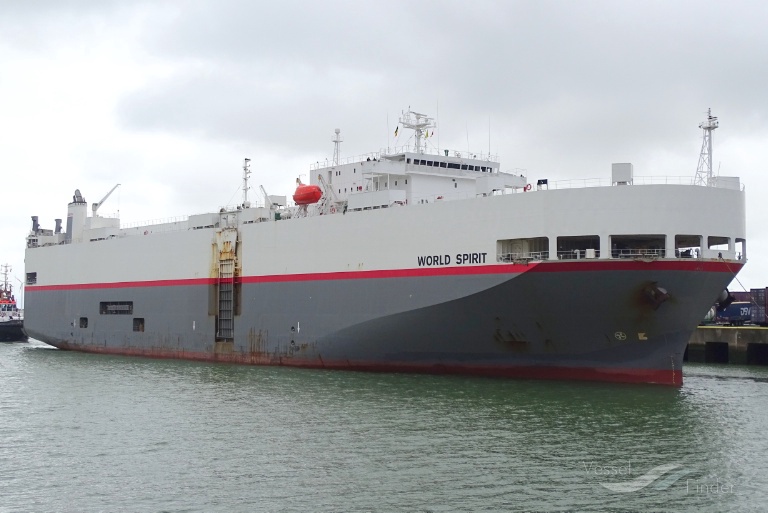 WORLD SPIRIT, Vehicles Carrier - Details and current position - IMO ...
