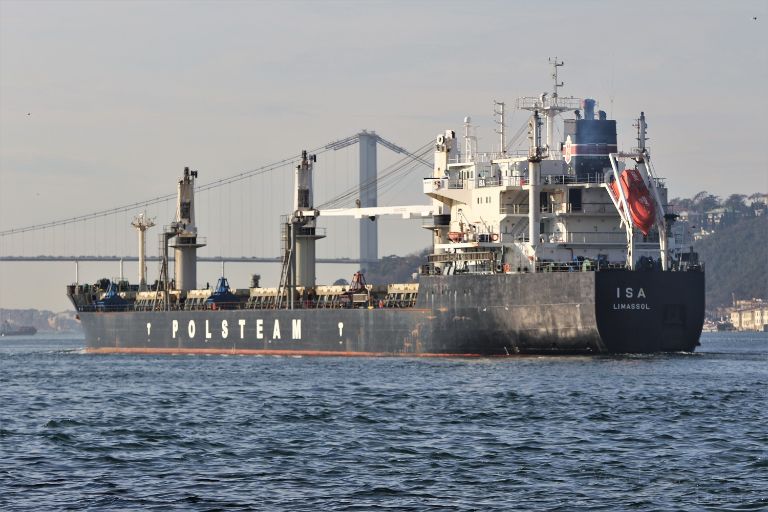 ISA, Bulk Carrier - Scheepsdetails en huidige positie - IMO 9180358 ...