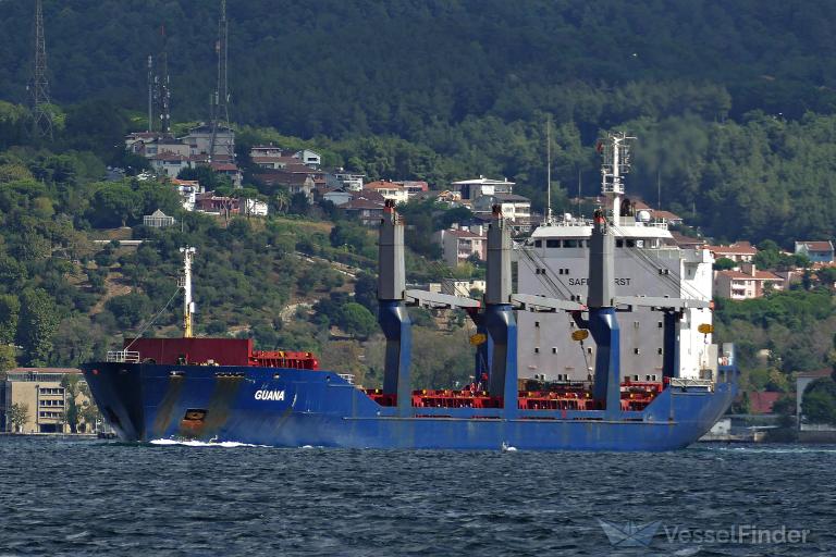 GUANA, General Cargo Ship - Details and current position - IMO 9180956 ...