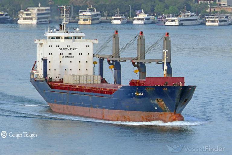 GUANA, General Cargo Ship - Detalles del buque y posición actual - IMO ...