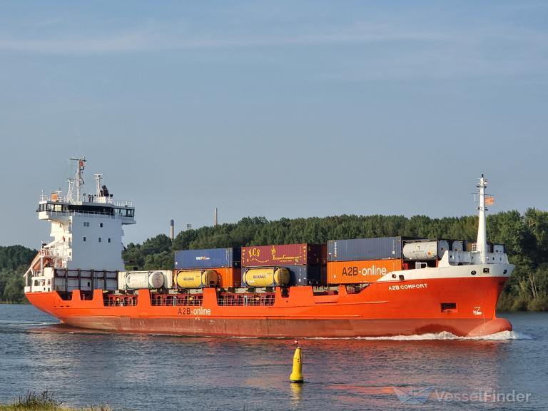 A2B COMFORT, Container Ship - Details and current position - IMO ...
