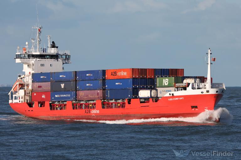 A2B COMFORT, Container Ship - Details and current position - IMO ...