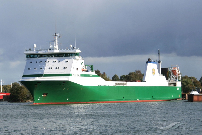 MISTRAL, Ro-Ro Cargo Ship - Details and current position - IMO 9183788 - VesselFinder