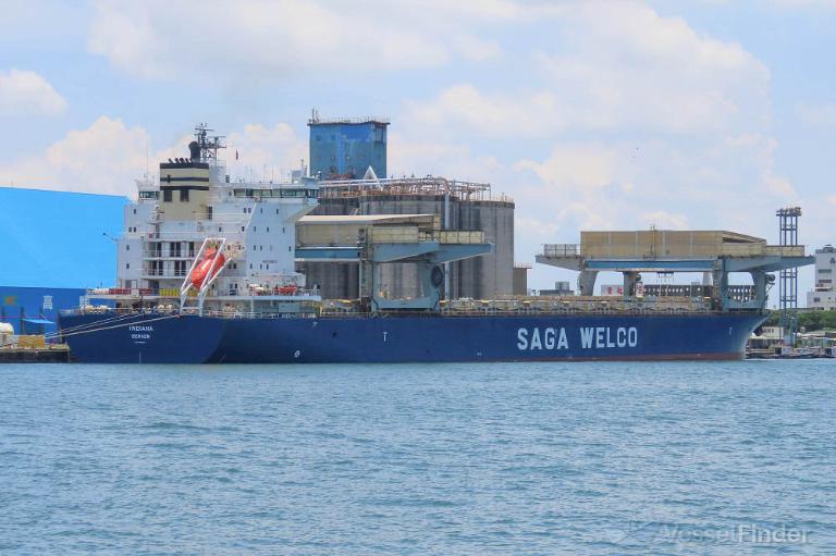 INDIANA, General Cargo Ship - Details and current position - IMO ...