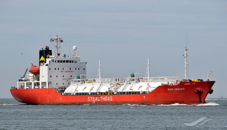 SUN GAS, LPG Tanker - Details and current position - IMO 9186948 ...