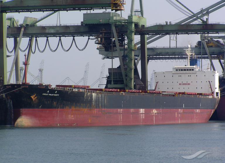 GREAT PROSPERITY, Bulk Carrier - Details and current position - IMO ...