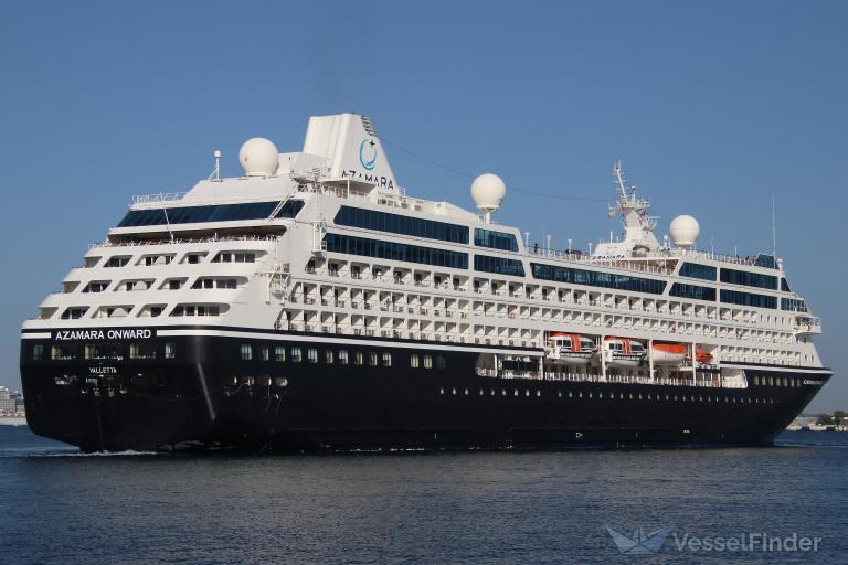 AZAMARA ONWARD, Passenger (Cruise) Ship - Details and current position ...