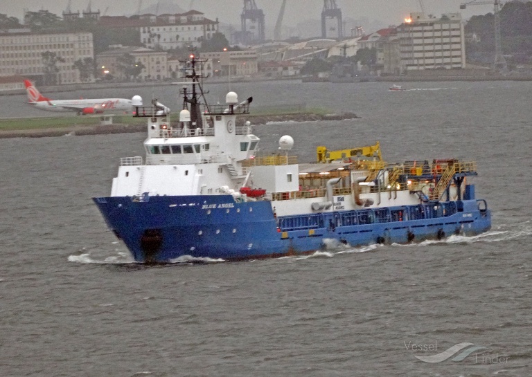 BLUE ANGEL, Well Stimulation Vessel - Details and current position ...