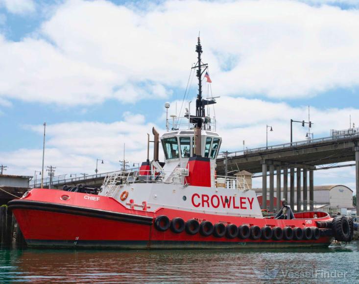 CHIEF, Tug - Detalles del buque y posición actual - IMO 9188582 MMSI ...