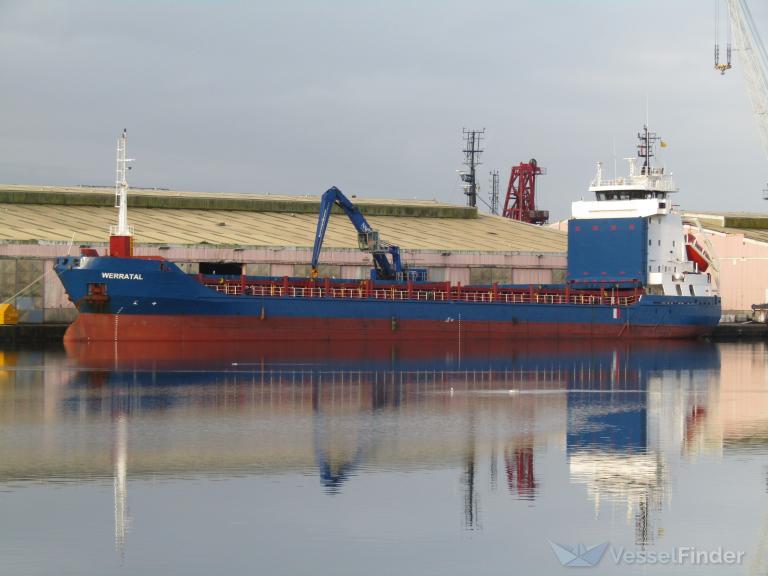 WERRATAL, General Cargo Ship - Details and current position - IMO ...