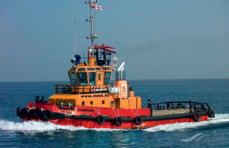 SAMSON, Tug - Details and current position - IMO 9194725 - VesselFinder