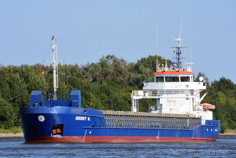 GEERT, General Cargo Ship - Details and current position - IMO 9195705 ...