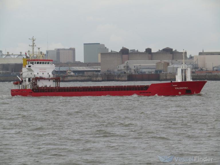VALENTINA, General Cargo Ship - Details and current position - IMO ...