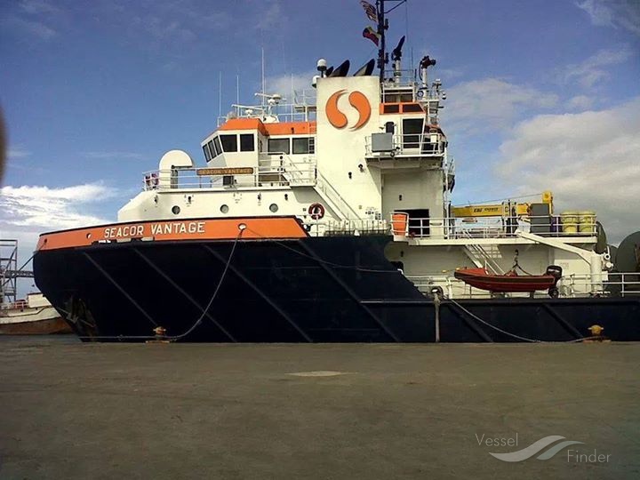SEACOR VANTAGE, Offshore Tug/Supply Ship - Details and current position ...