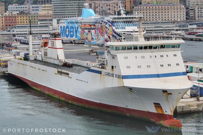 CAROLINE RUSS, Ro-Ro Cargo Ship - Dettagli della nave e posizione ...