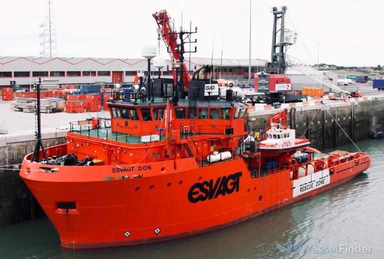 ESVAGT DON, Standby Safety Vessel - Details and current position - IMO 9198068 - VesselFinder