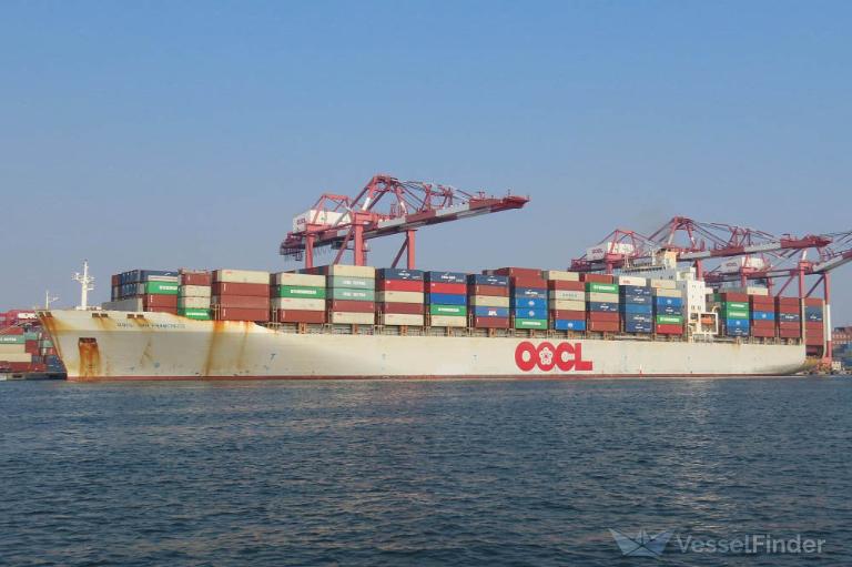 OOCL SAN FRANCISCO, Container Ship - Details and current position - IMO ...