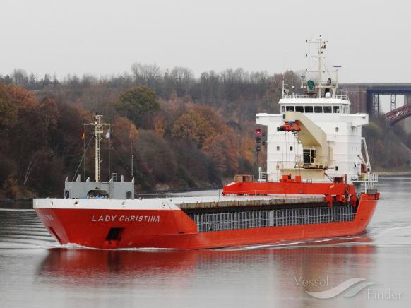 LADY CHRISTINA, General Cargo Ship - Детайли за кораба и текуща позиция ...