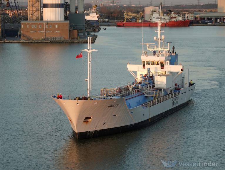 HELLE, CO2 Tanker - Details and current position - IMO 9201906 ...