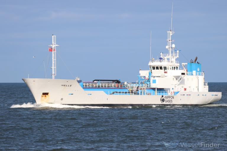 HELLE, CO2 Tanker - Details and current position - IMO 9201906 ...